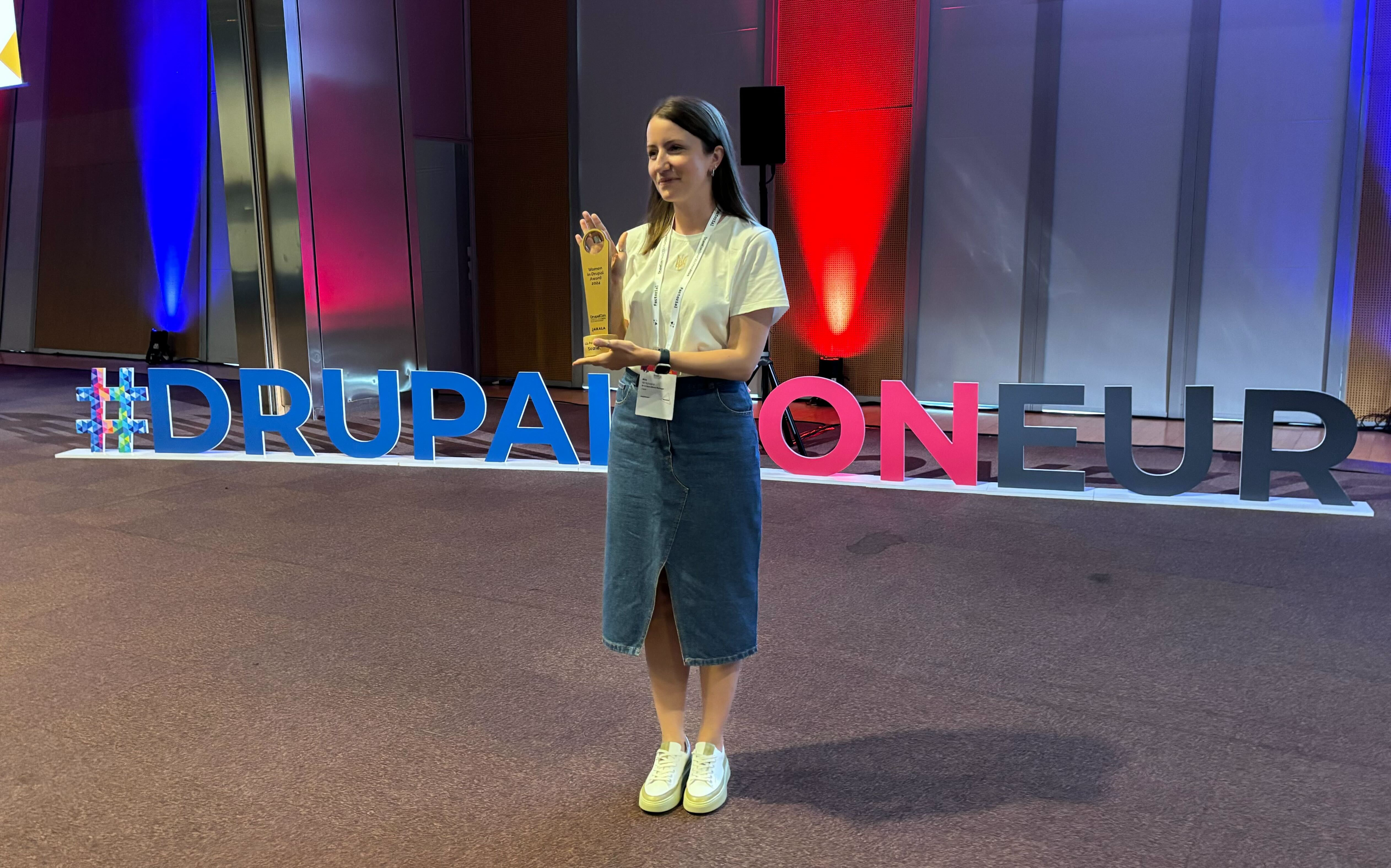 Exclusive interview with “Women in Drupal” award winner Alla Petrovska