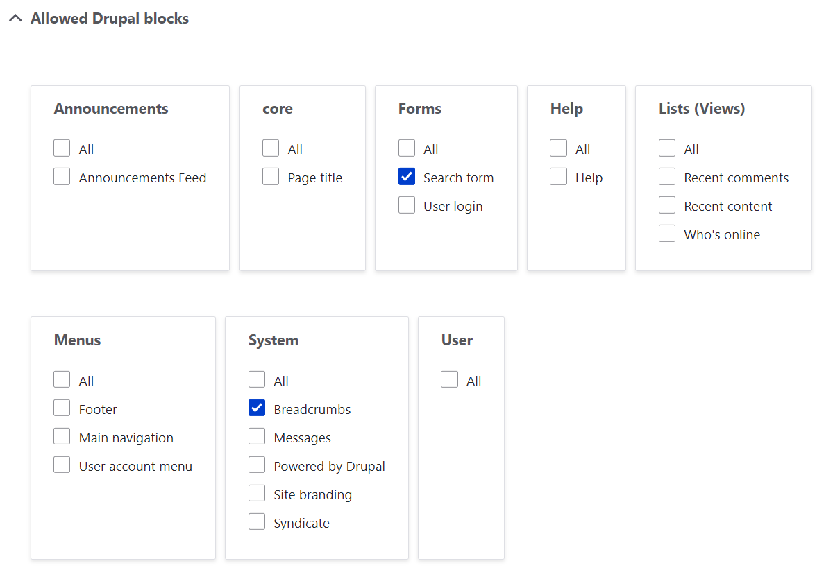 Drupal Gutenberg Editor: a different approach to creating content pages