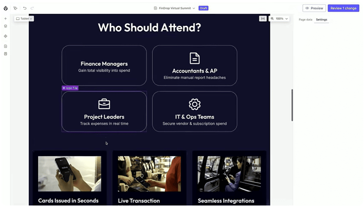 A sneak peek at Drupal Canvas: the next-gen page builder